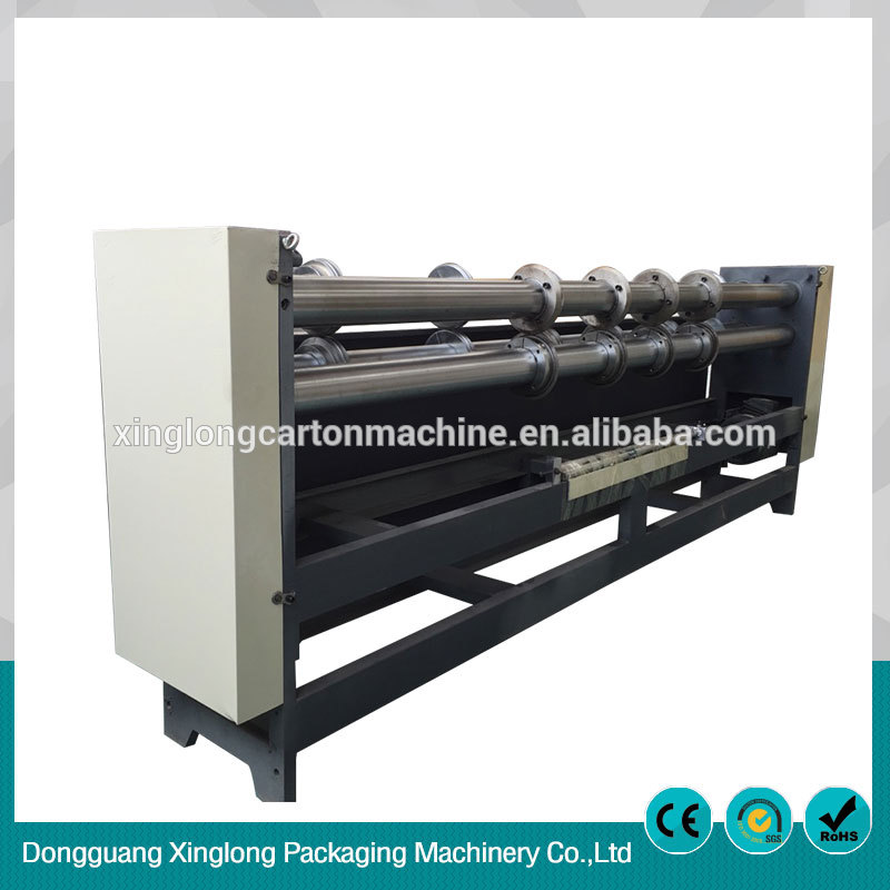 Good quality cardboard rotary creaser slitter machine for box making